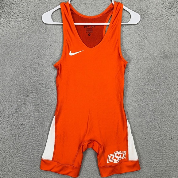 Nike | Shirts | Oklahoma State Cowboys Wrestling Singlet Mens Xs Drifit ...